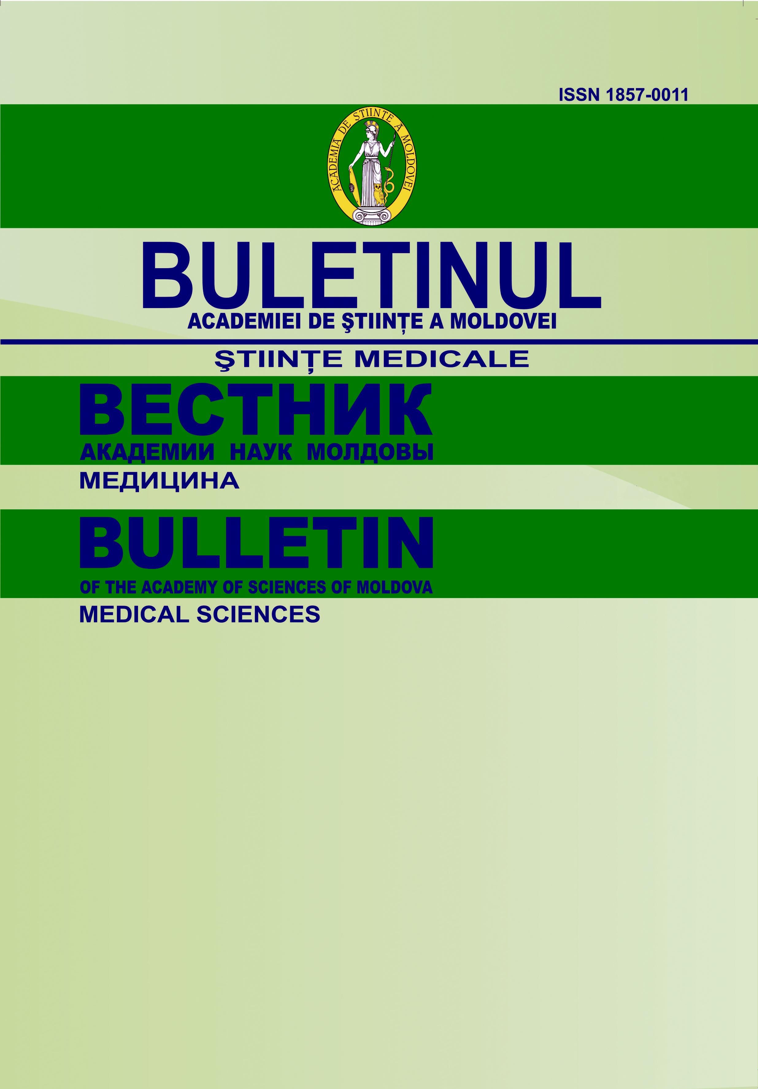 Archives Bulletin Of The Academy Of Sciences Of Moldova Medical Sciences